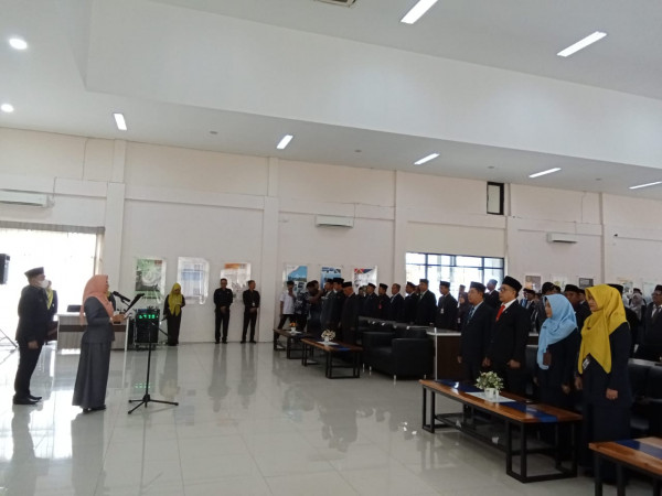 132 PNS Struktural Dilantik, Bupati Berau Ajak Sukseskan 18 Program ...