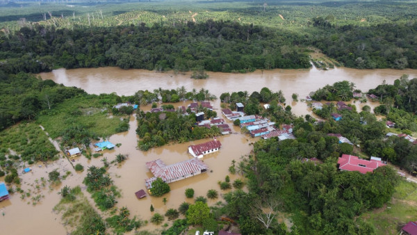Sejumlah Kampung di Aliran Sungai Segah dan Kelay Terendam Banjir ...