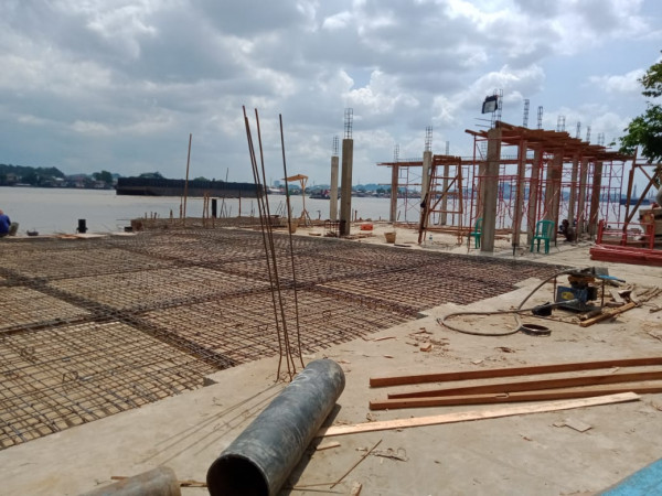 Proyek Dermaga Mahakam Ilir Tahap Pertama Sudah 59 Persen, Disiapkan ...