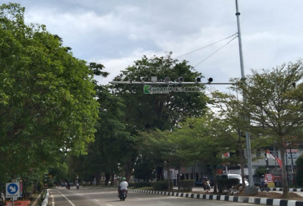 Dua Lokasi di Tenggarong Dipasangi Kamera ETLE, Polres Kukar Lakukan ...