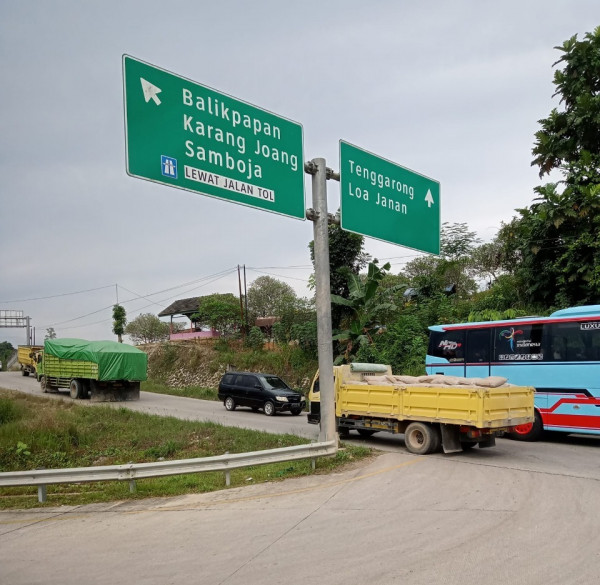 Dua Tahun Jalan Tol Balikpapan-Samarinda Beroperasi, Omset Pedagang di Kilometer 21 Menurun 50 ...