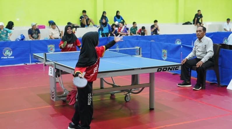 Tenis Meja Bupati Paser Open Cup 2024, Diikuti 123 Atlet Lokal dan Nasional