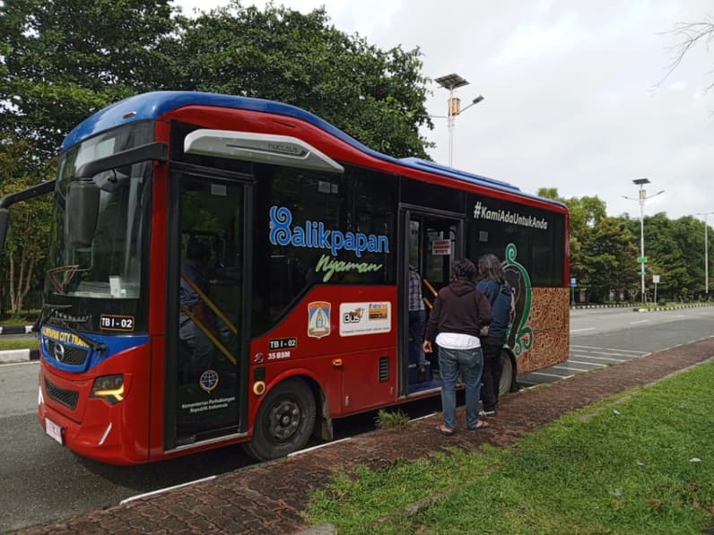 Bus Balikpapan City Trans Gratis Selama Masa Uji Coba