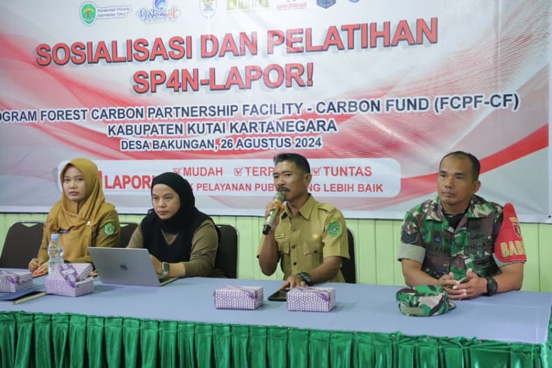 Sosialisasi SP4N-LAPOR! di Desa Bakungan, Diskominfo Kaltim Dorong Masyarakat Manfaatkan ...