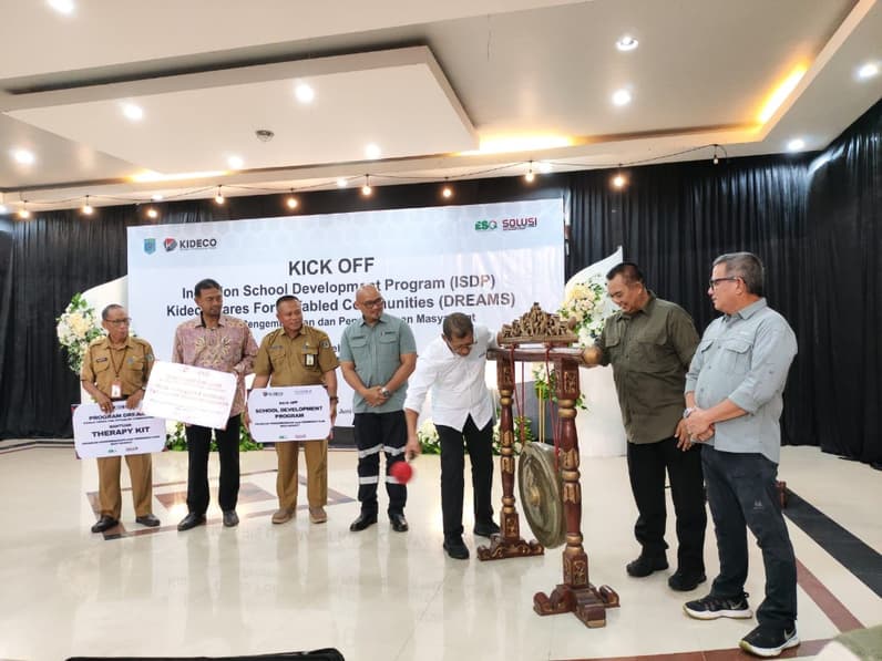 PT Kideco Jaya Agung Jalankan Program Pengembangan Sekolah Inklusi