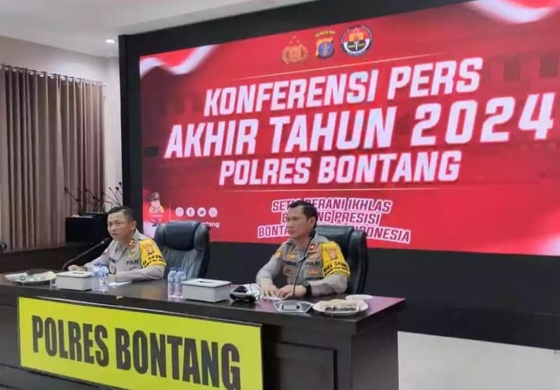 Rilis Akhir Tahun Polres Bontang, Kasus Pencabulan dan Persetubuhan Anak Jadi Perhatian