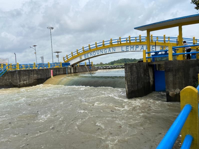 Status Siaga, Elevasi Bendungan Benanga Lempake Samarinda di Angka 8,00 meter | Seputar Fakta