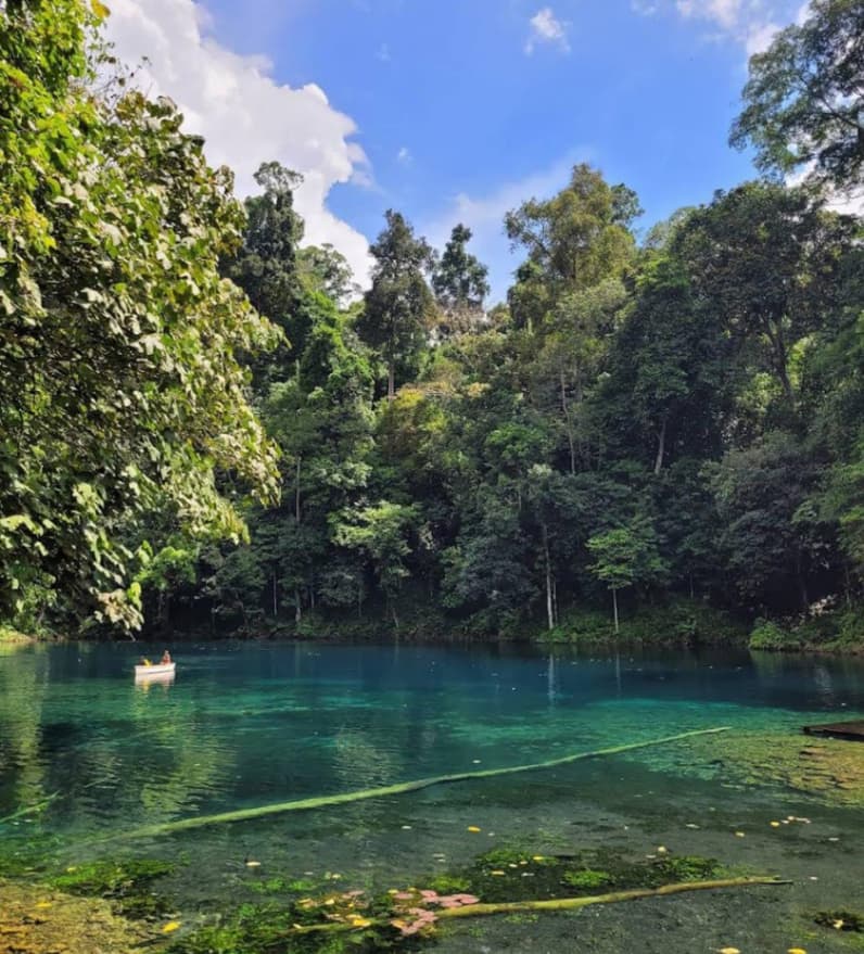 Menikmati Keindahan Air di Telaga Biru Tulung Ni'Lenggo | Seputar Fakta