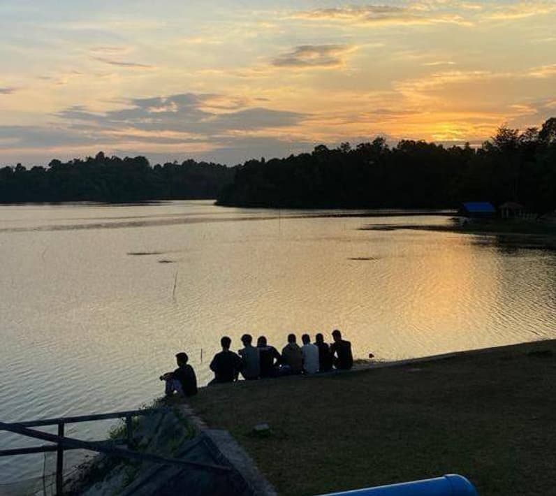 Walau Bukan Tempat Wisata, Waduk Samboja Cocok untuk 'Healing ...