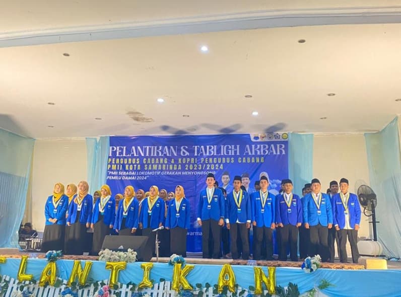 Pengurus PMII Samarinda 2023-2024 Resmi Dilantik, Dimeriahkan Tabligh Akbar | Seputar Fakta